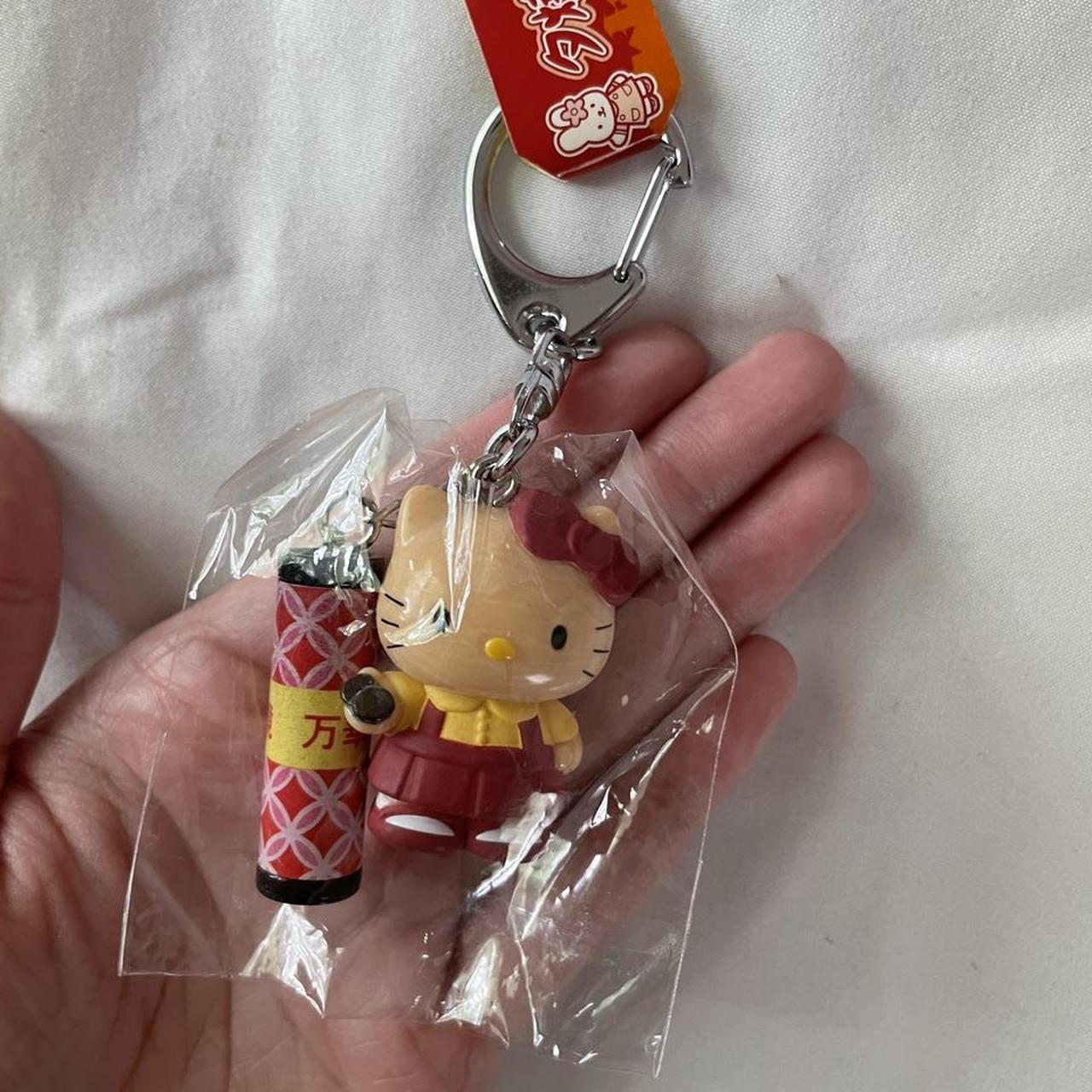 Sanrio Tan and Red Accessory | Depop