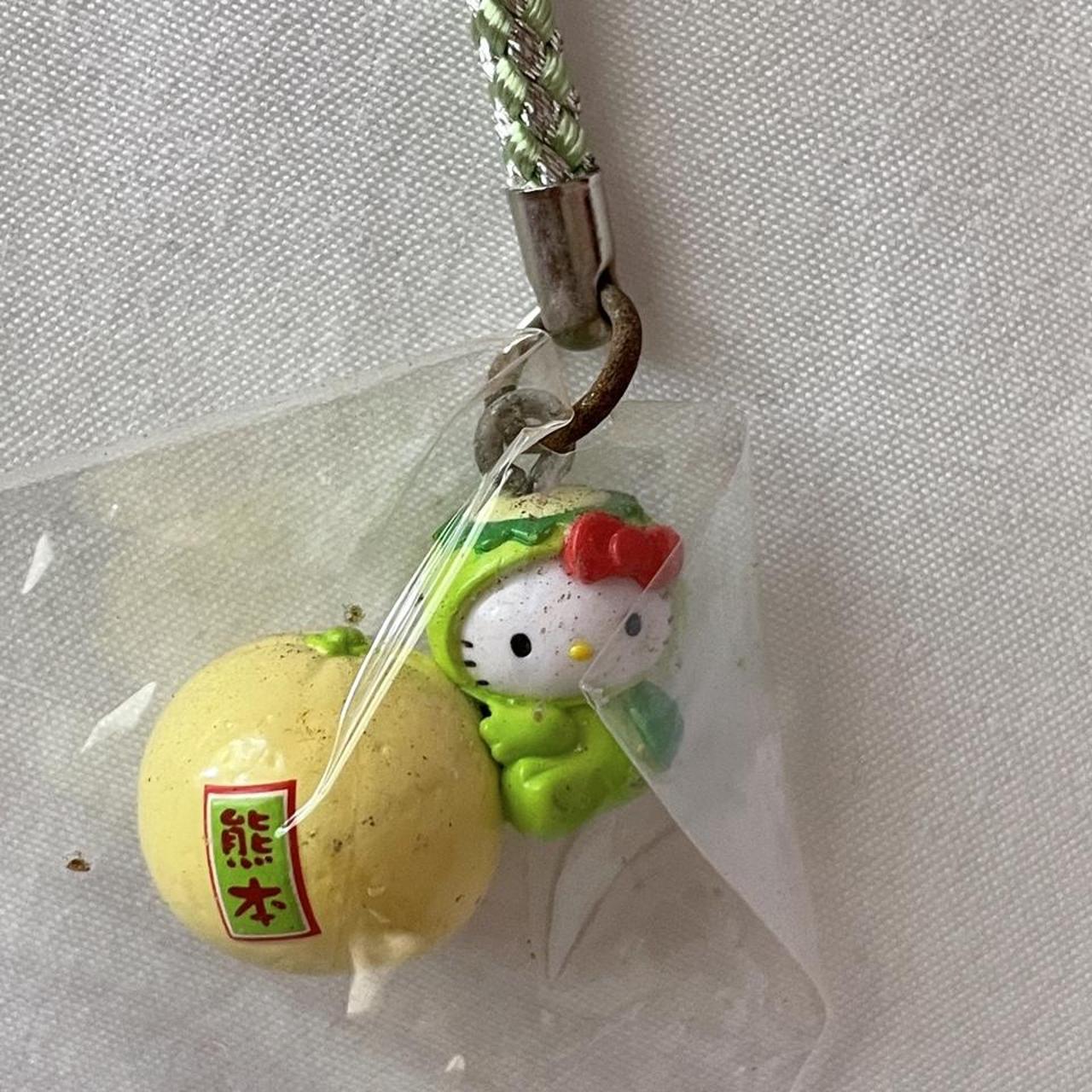 ️HELLO KITTY KAPPA GOTOCHI CHARM ️ FLAW: rusting at... - Depop