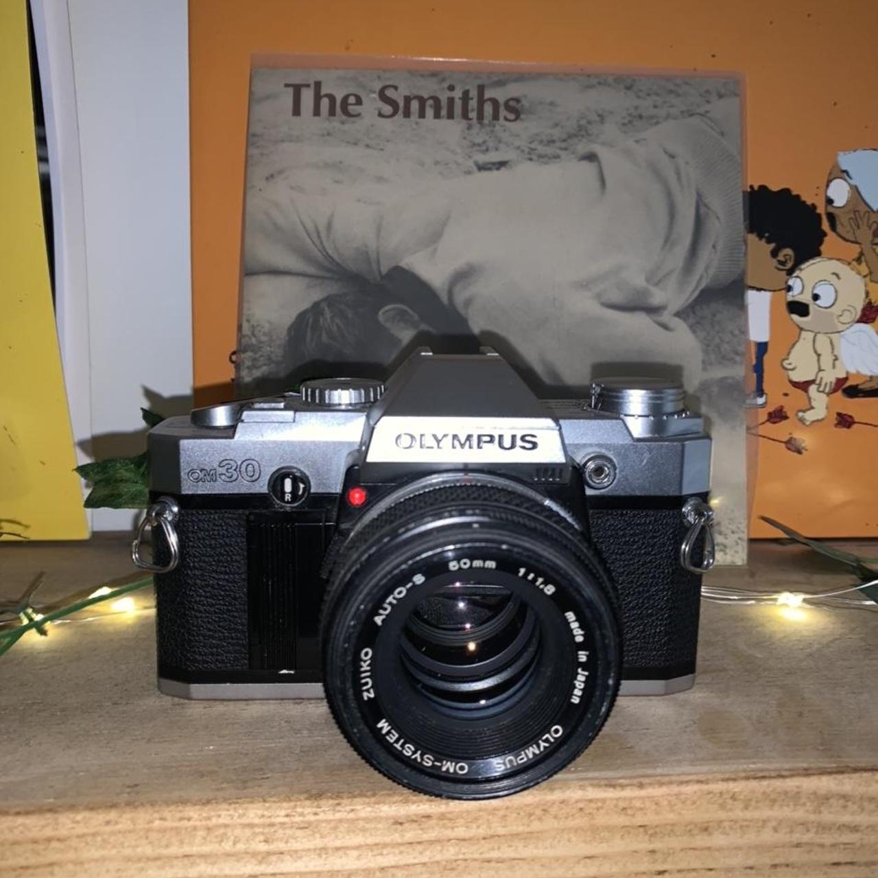 Olympus OM-30 Vintage SR 35mm Film Camera with f/1.8... - Depop
