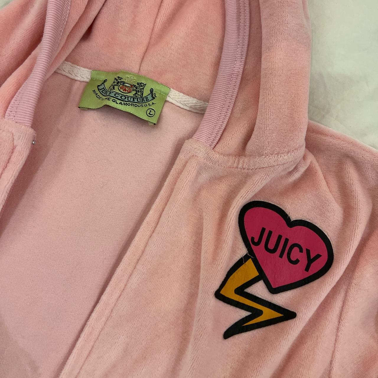 THE CUTEST JUICY COUTURE JACKET LIGHTNING HEART... - Depop