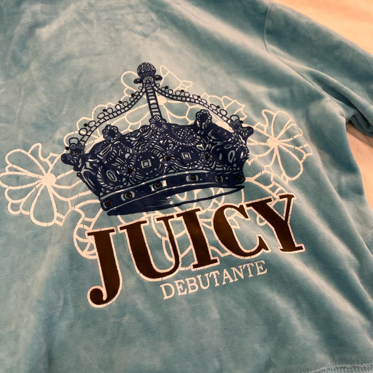 THE CUTEST JUICY COUTURE JACKET GORGEOUS BLUE... - Depop