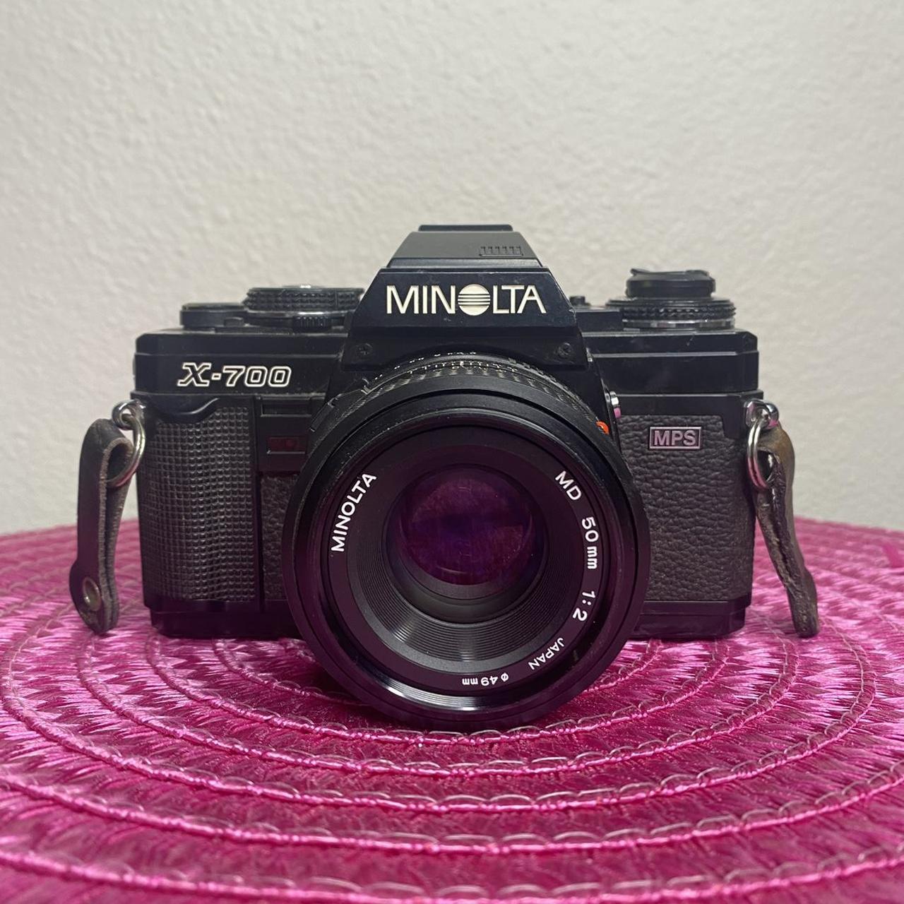 Minolta X-700 SLR Film Camera + 50mm Lens ⭐️ Film... - Depop