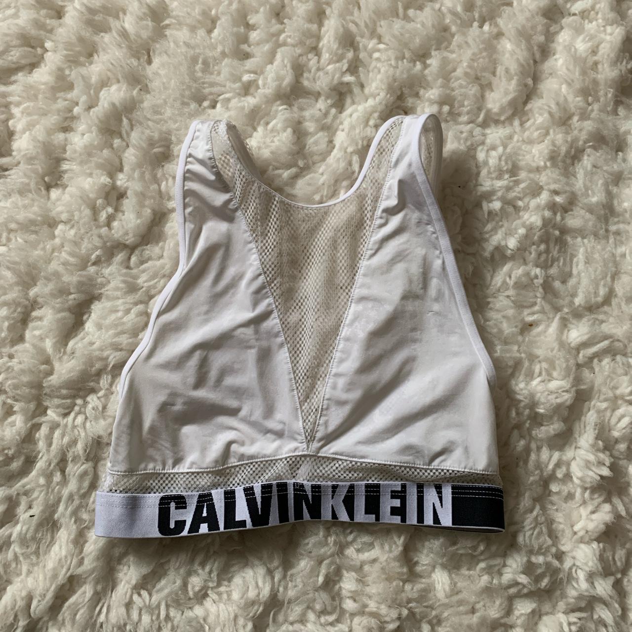 Calvin Klein sports bra/bralette! Wore this a... - Depop