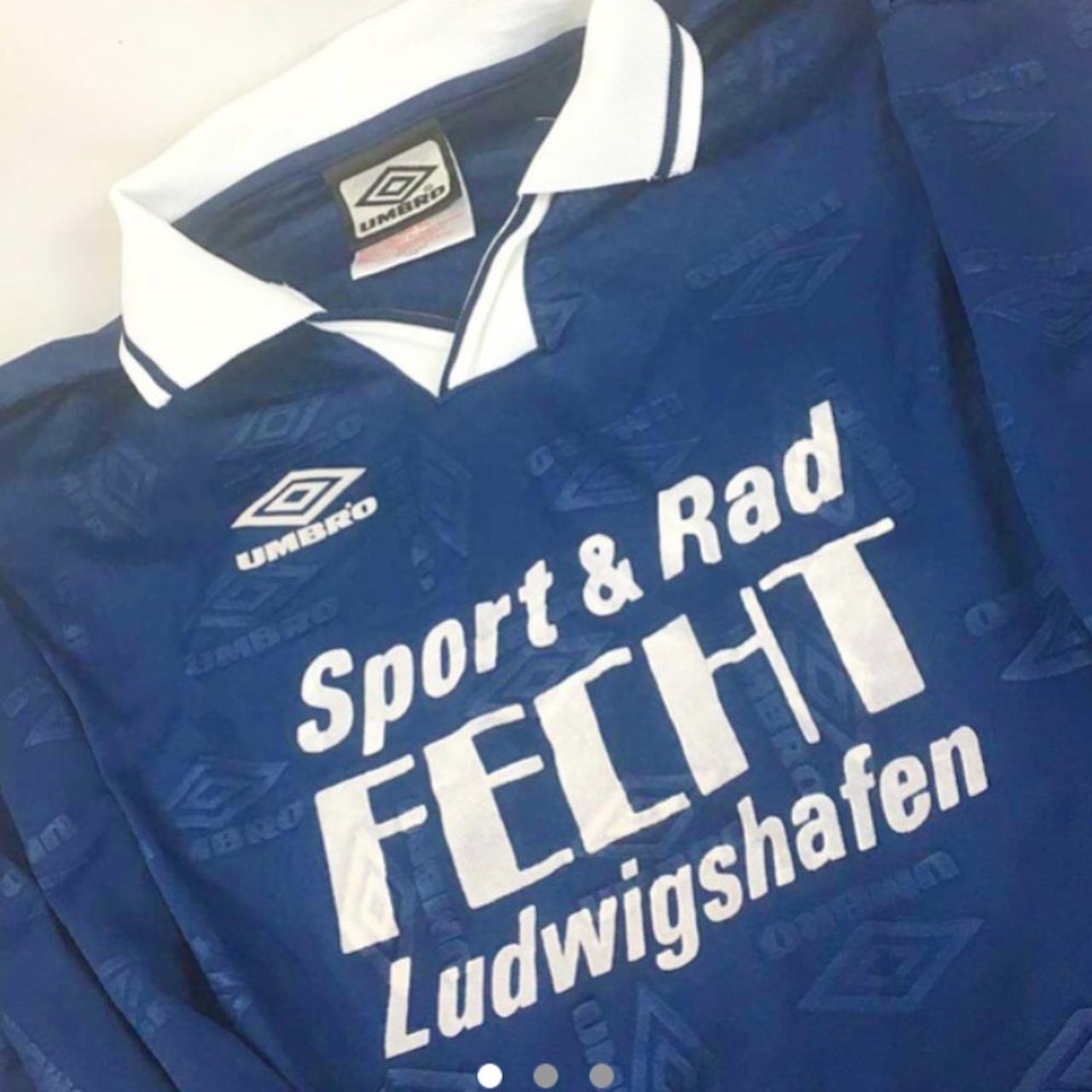 Rare retro Umbro all over print long sleeve football... - Depop