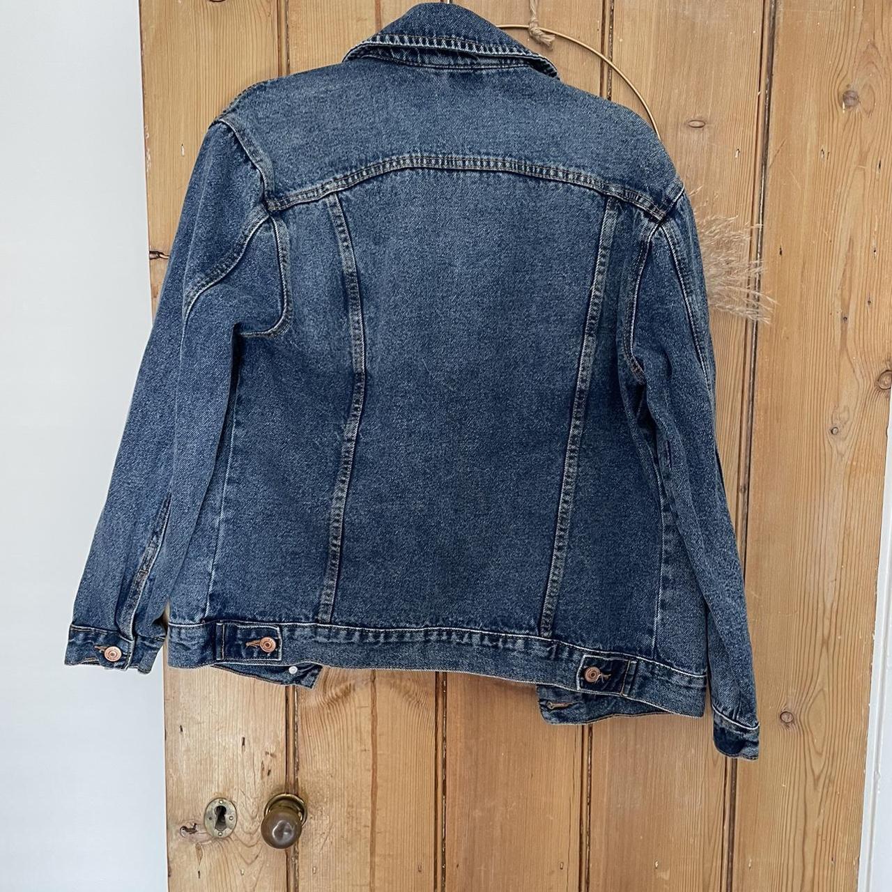 Denim jacket from new look size 6 blue #denim #jacket - Depop