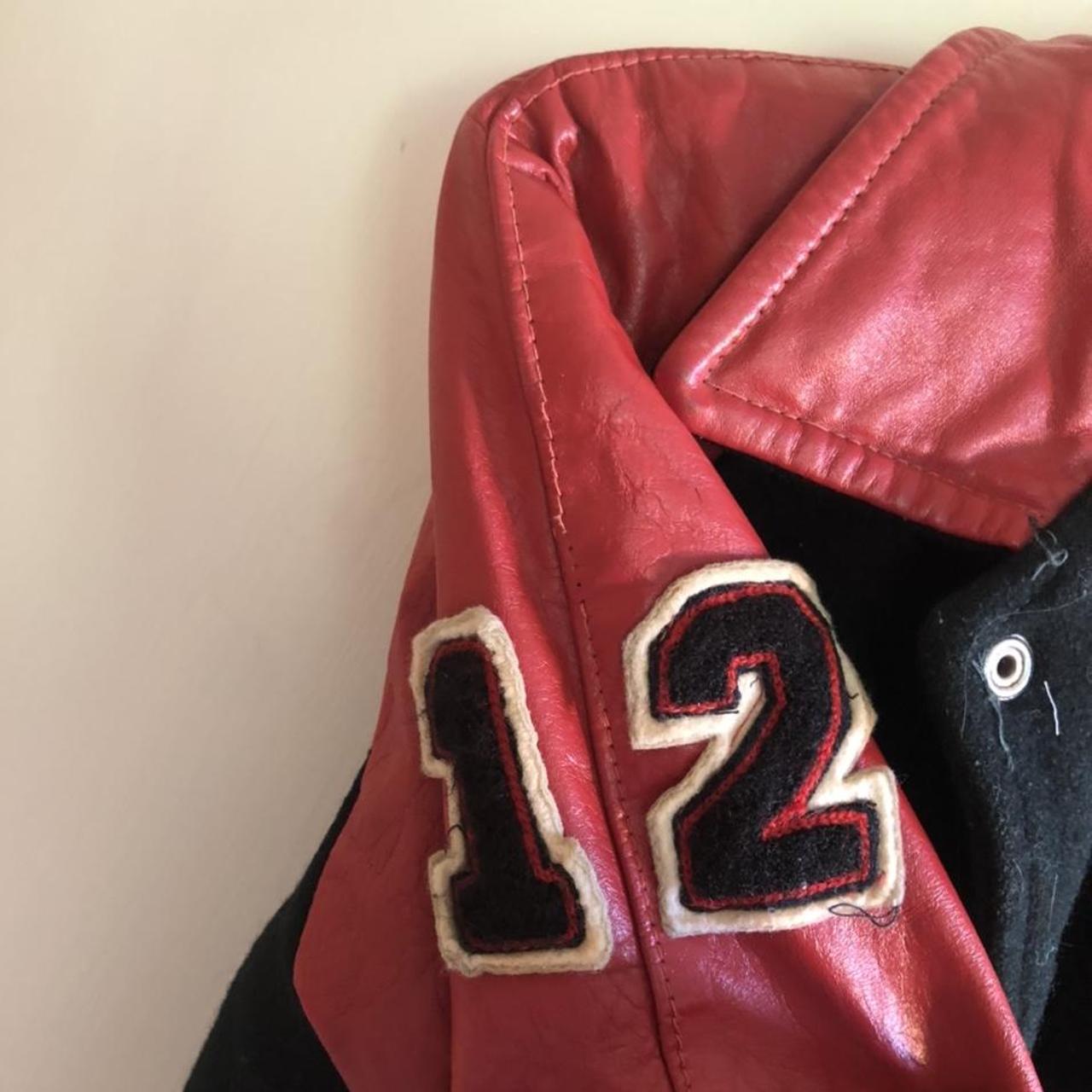 Vintage Canadian varsity bomber jacket size Xs - S... - Depop