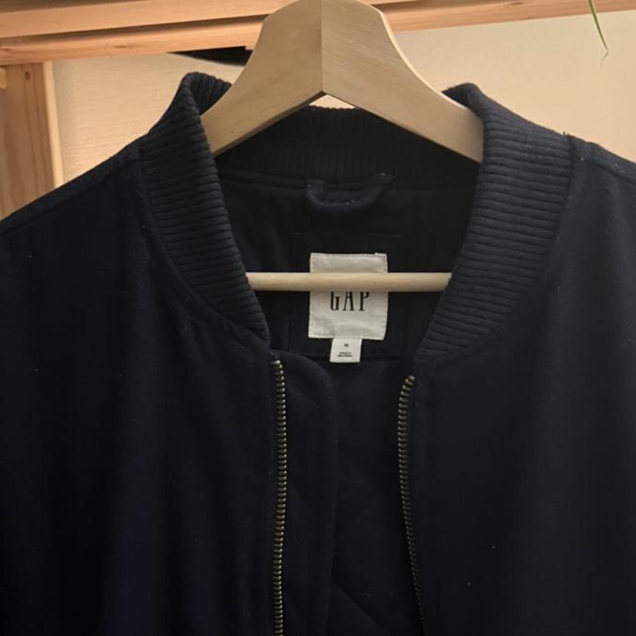 GAP Wool Bomber Jacket / Size: Medium / Great... - Depop