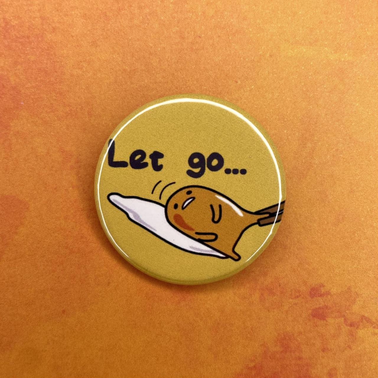 🌙 Sanrio Gudetama Pins LOT🌙 Handmade button pins... - Depop