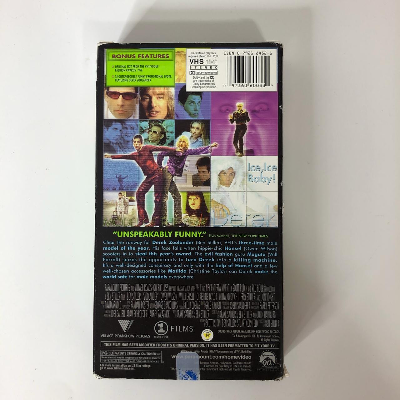 💚Zoolander VHS💚 📼Propelled to the top of the... - Depop