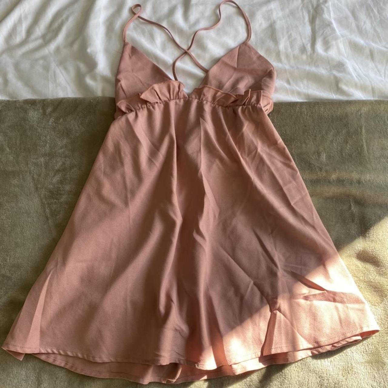 PLT pink skater dress Never been worn Tags still on... - Depop