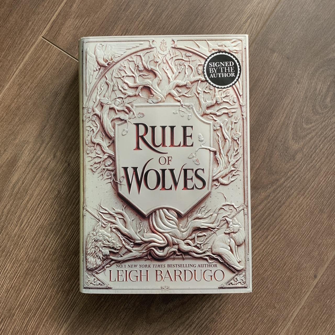 Rule of Wolves by Leigh Bardugo. Hardback. Signed... - Depop