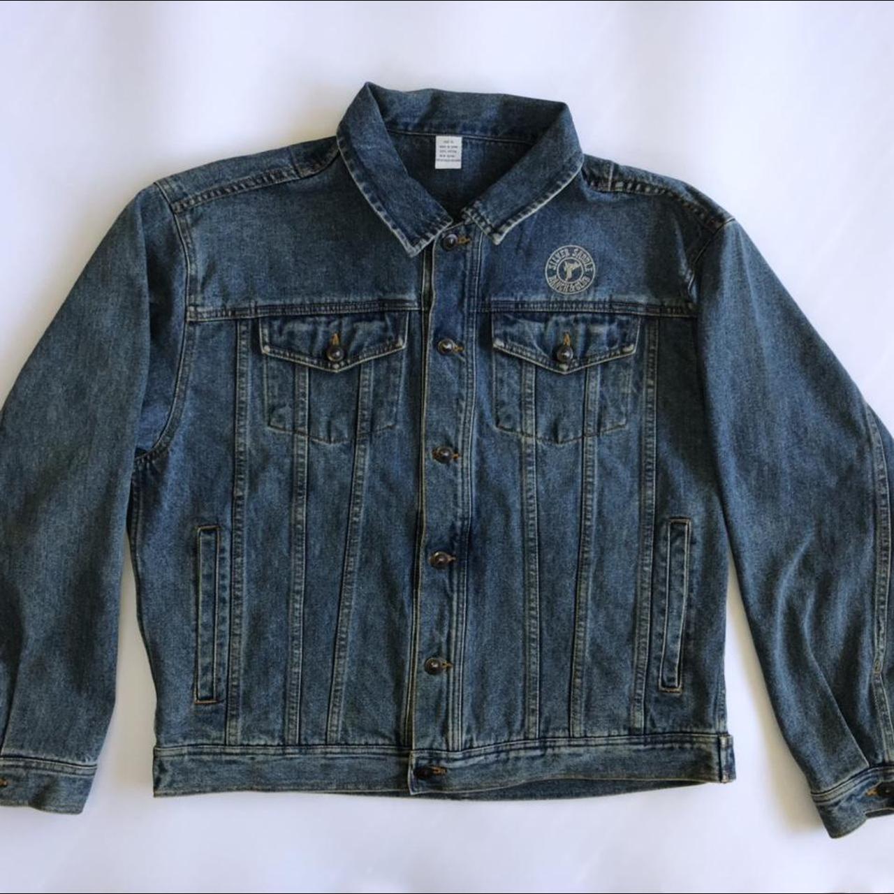 90s vintage Silver Saddle Ranch denim jacket 🤠... - Depop