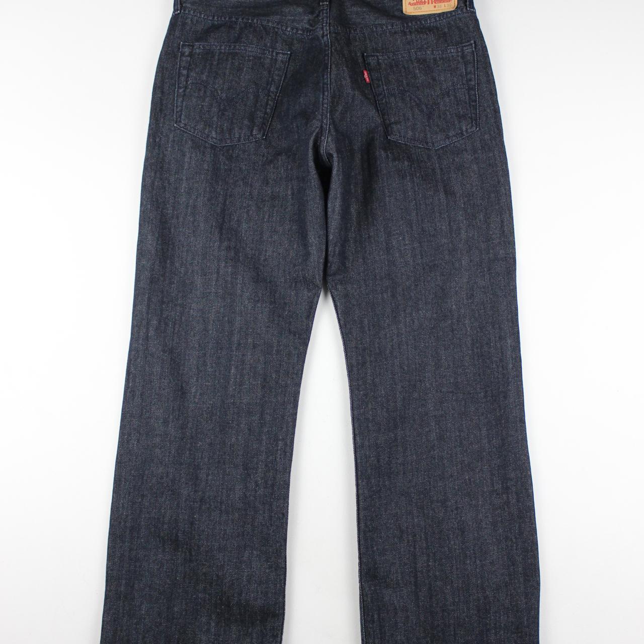 Levis 506 Vintage Jeans Regular Straight Zip Fly... - Depop