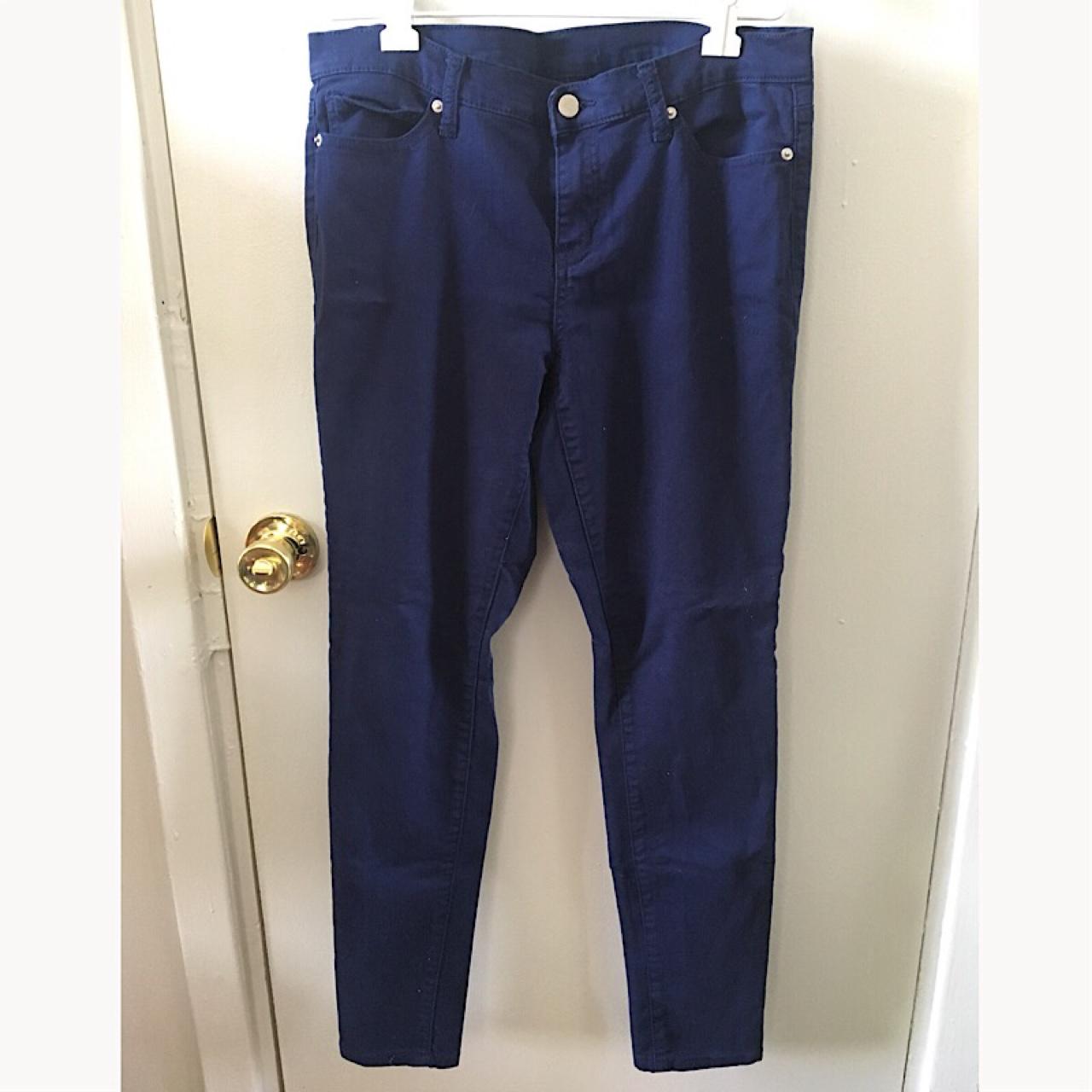H&M blue jeans. Classic blue denim color. Skinny... - Depop