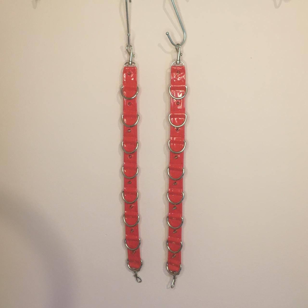 D-ring and spikes hip straps Detachable straps that... - Depop