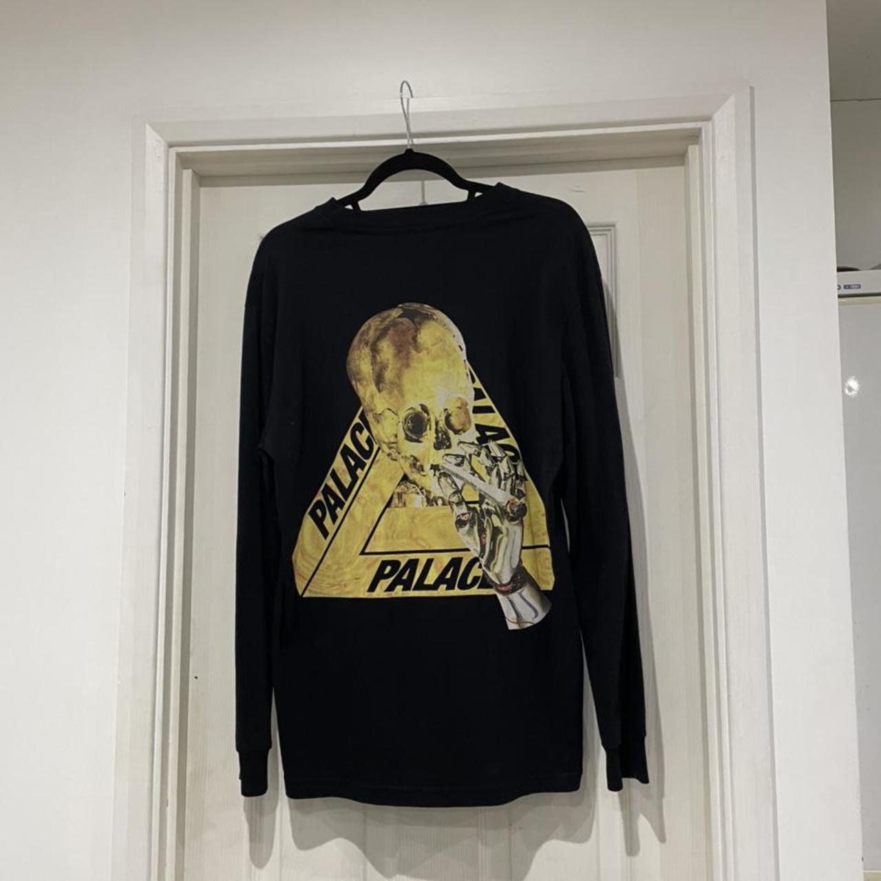 Palace Skeledon long sleeve Tri Ferg tee. Size... - Depop