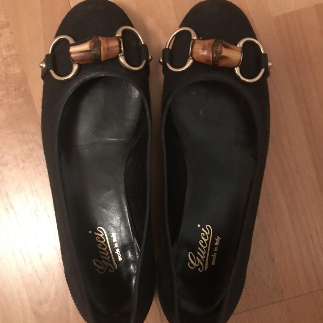 Ballerine Gucci modello classico TAGLIA 34,5 Perfette - Depop