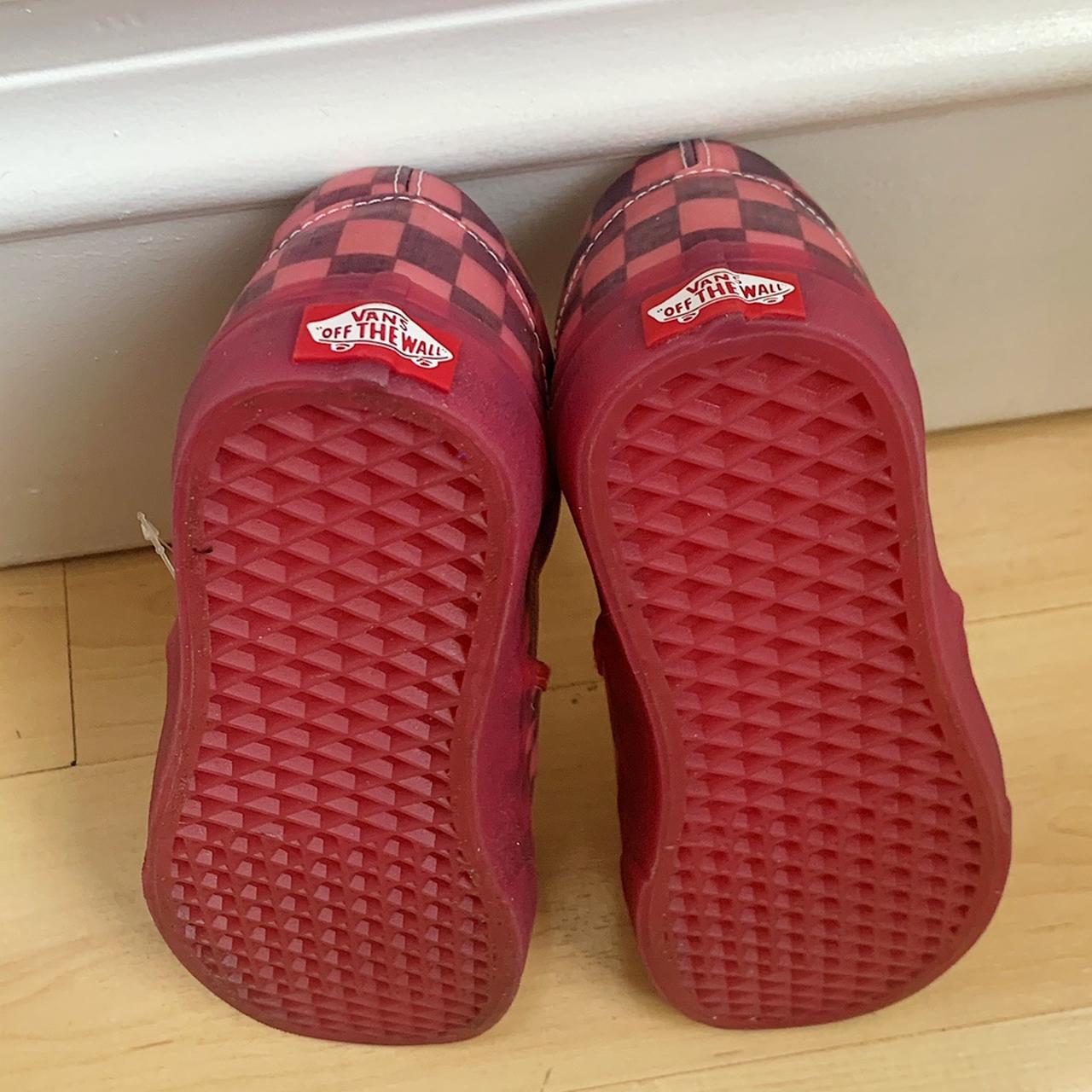 MESSAGE BEFORE BUYING 🎀 Vans pink checkered gummy... - Depop