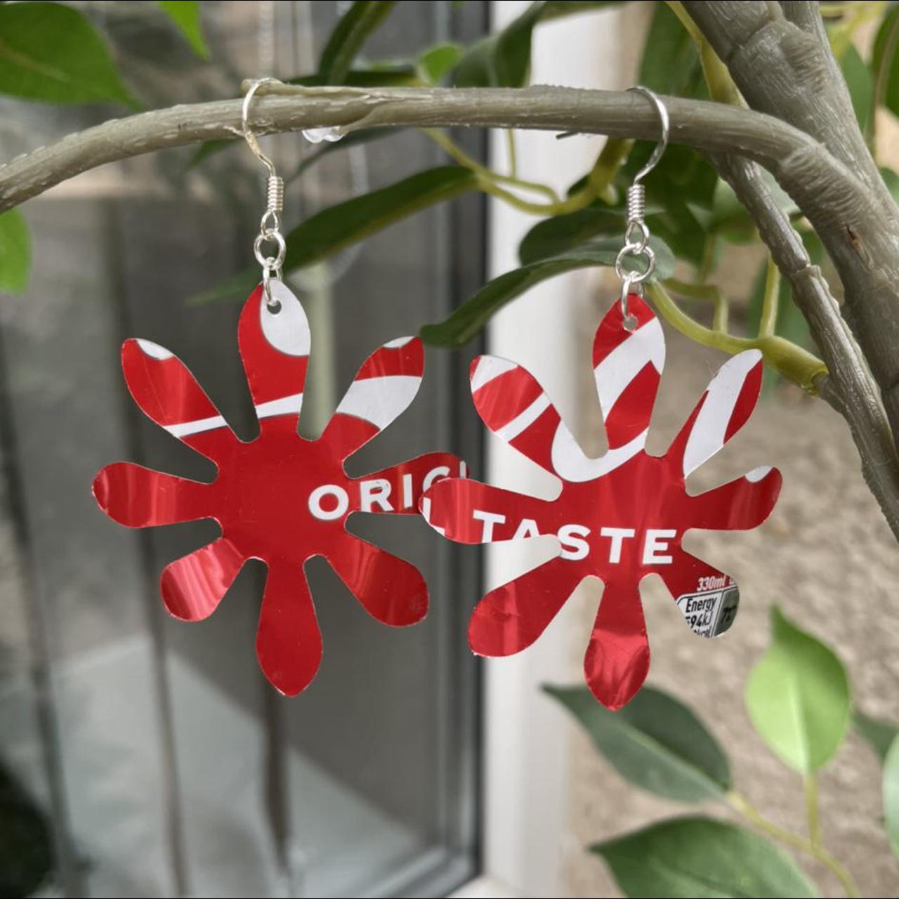 Novelty Handmade Recycled Coca Cole Can Flower... - Depop