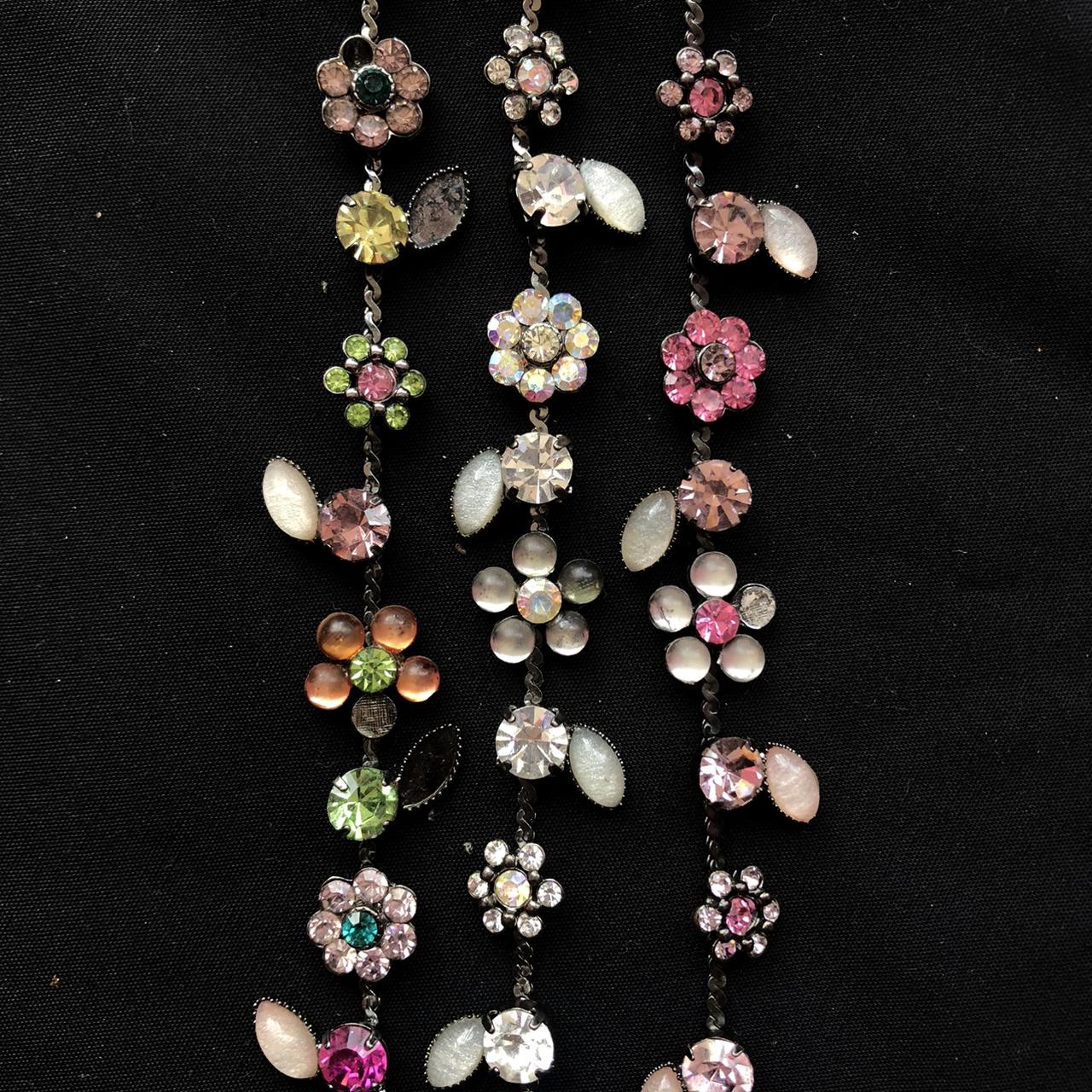 Pilgrim Flower Gem Bracelets - 3 adorable pilgrim... - Depop