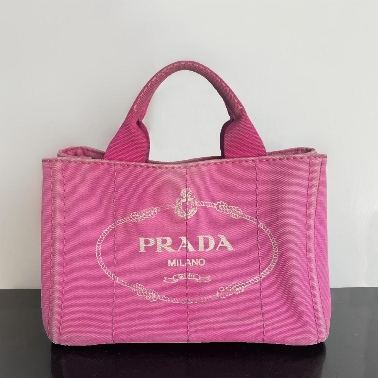 Prada bag - Authentic Prada Logo canvas canapa mini... - Depop