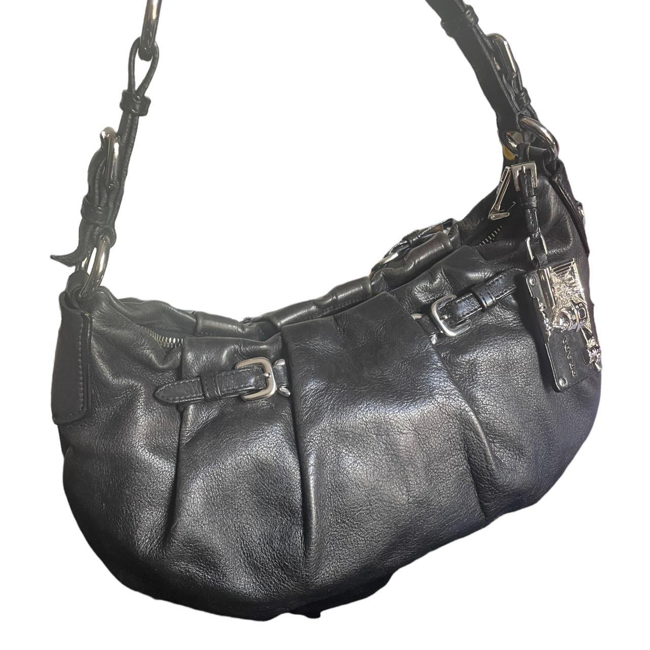Prada Bag Authentic Prada Leather Shoulder Bag In Depop