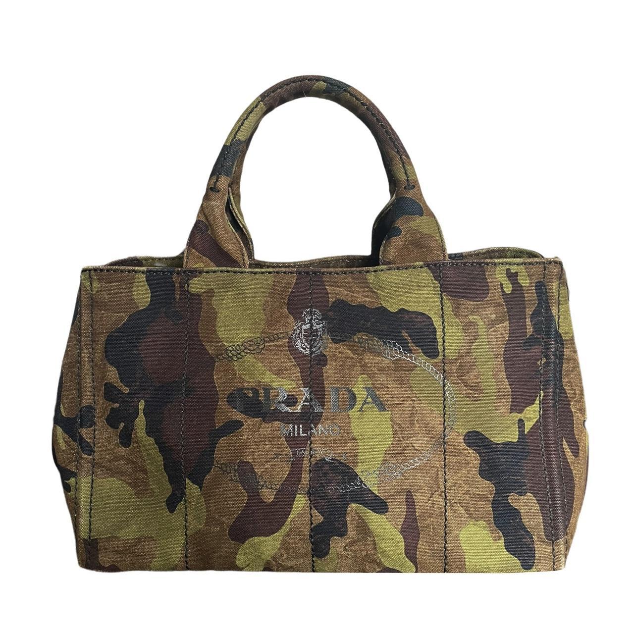 Prada bag - Authentic Prada Logo canvas canapa tote... - Depop