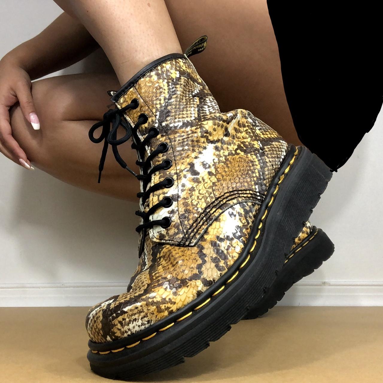 Vintage Snake Doc Marten Boots 🐍 True vintage to... - Depop