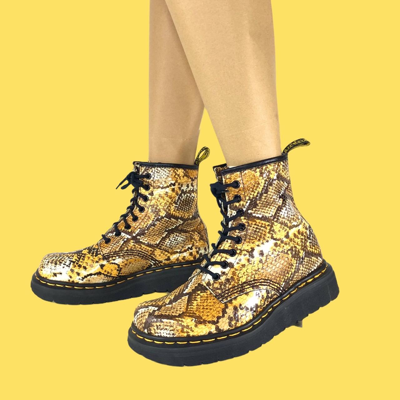 Vintage Snake Doc Marten Boots 🐍 True vintage to... - Depop