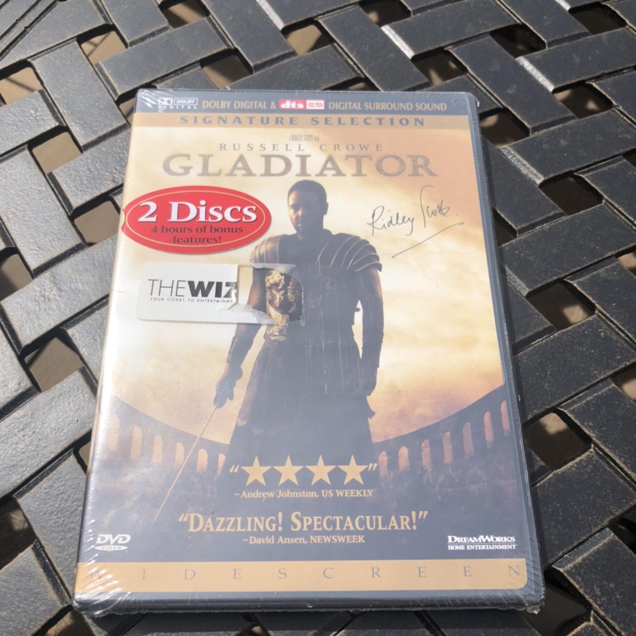 Gladiator DVD. Unopened With Bonus Features. Free... - Depop
