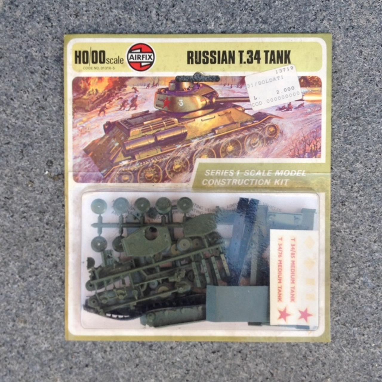 Airfix T34 russo anni 70-80 in confezione originale... - Depop