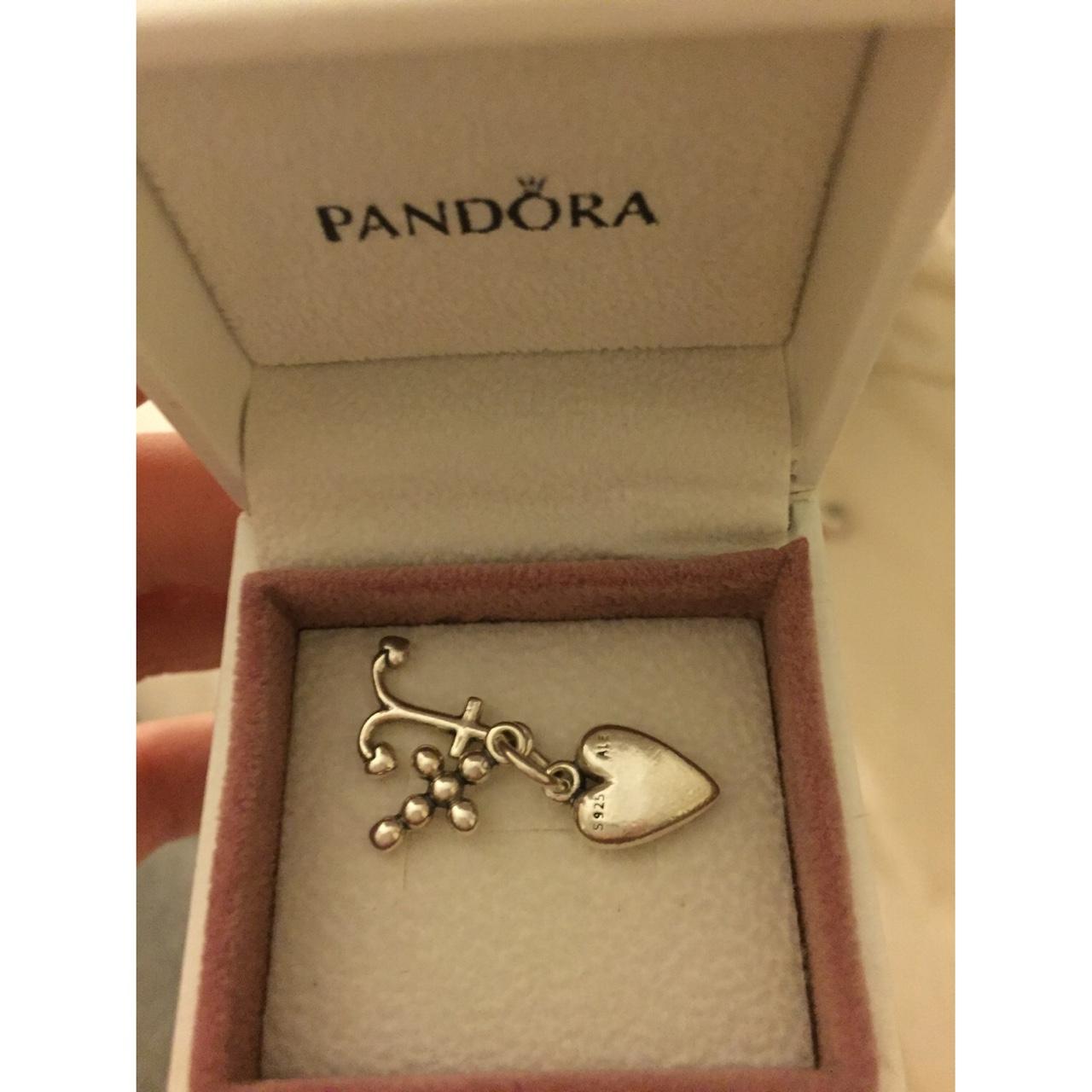 Pandora heart, cross & anchor charm. Looked after... - Depop