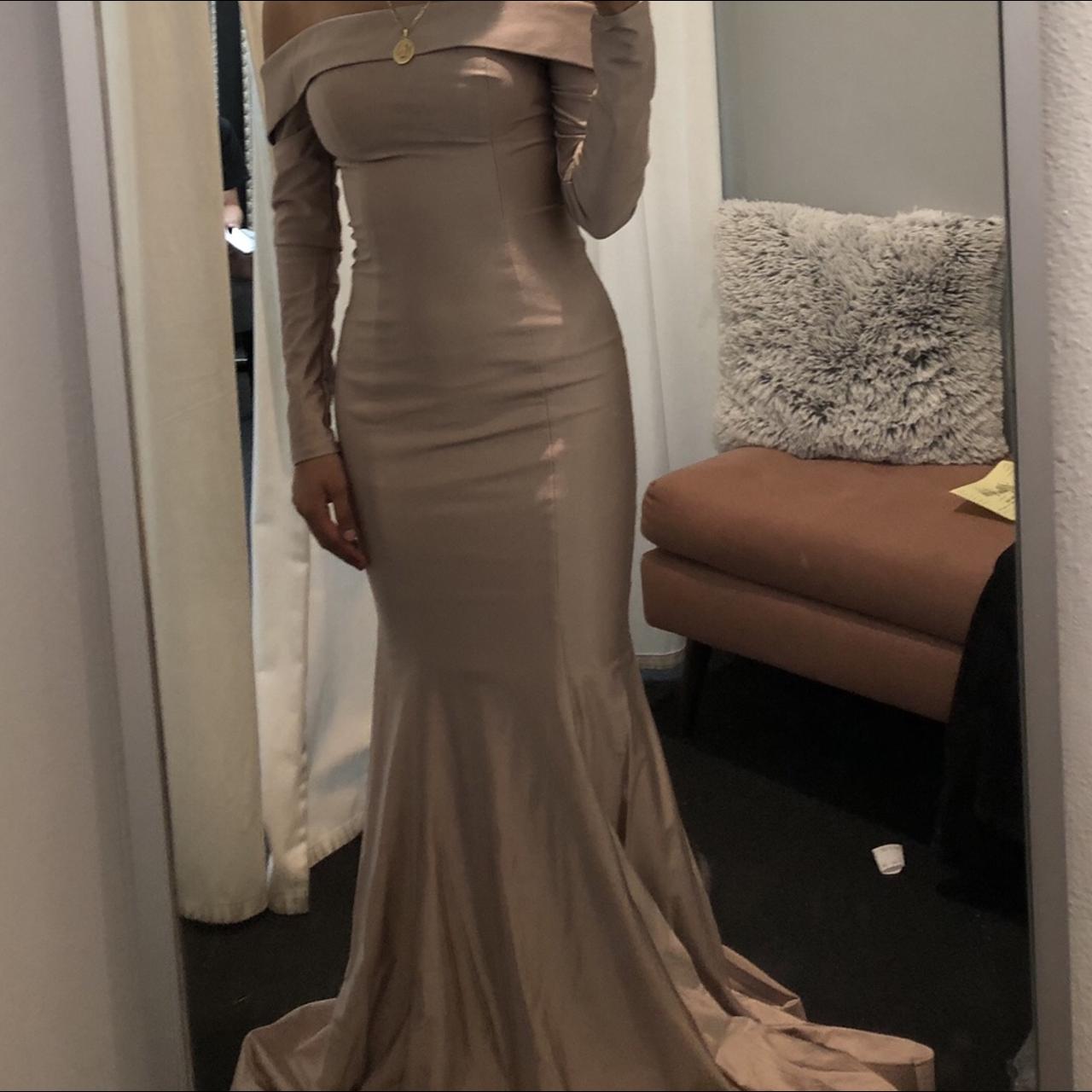 Amelia Couture Prom Dress long gown formal rose... - Depop