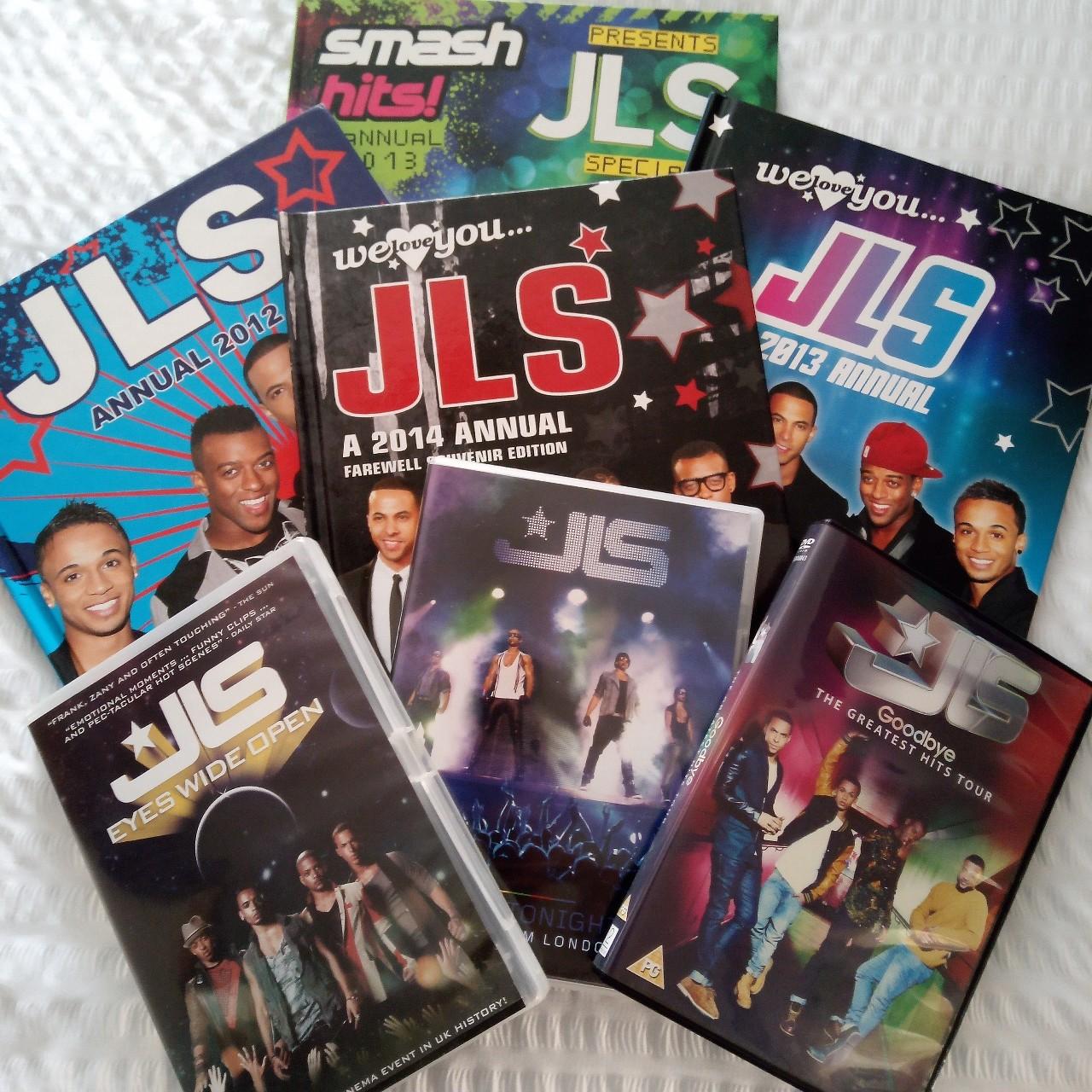 Range of JLS books, annuals and DVDs Excellent... - Depop