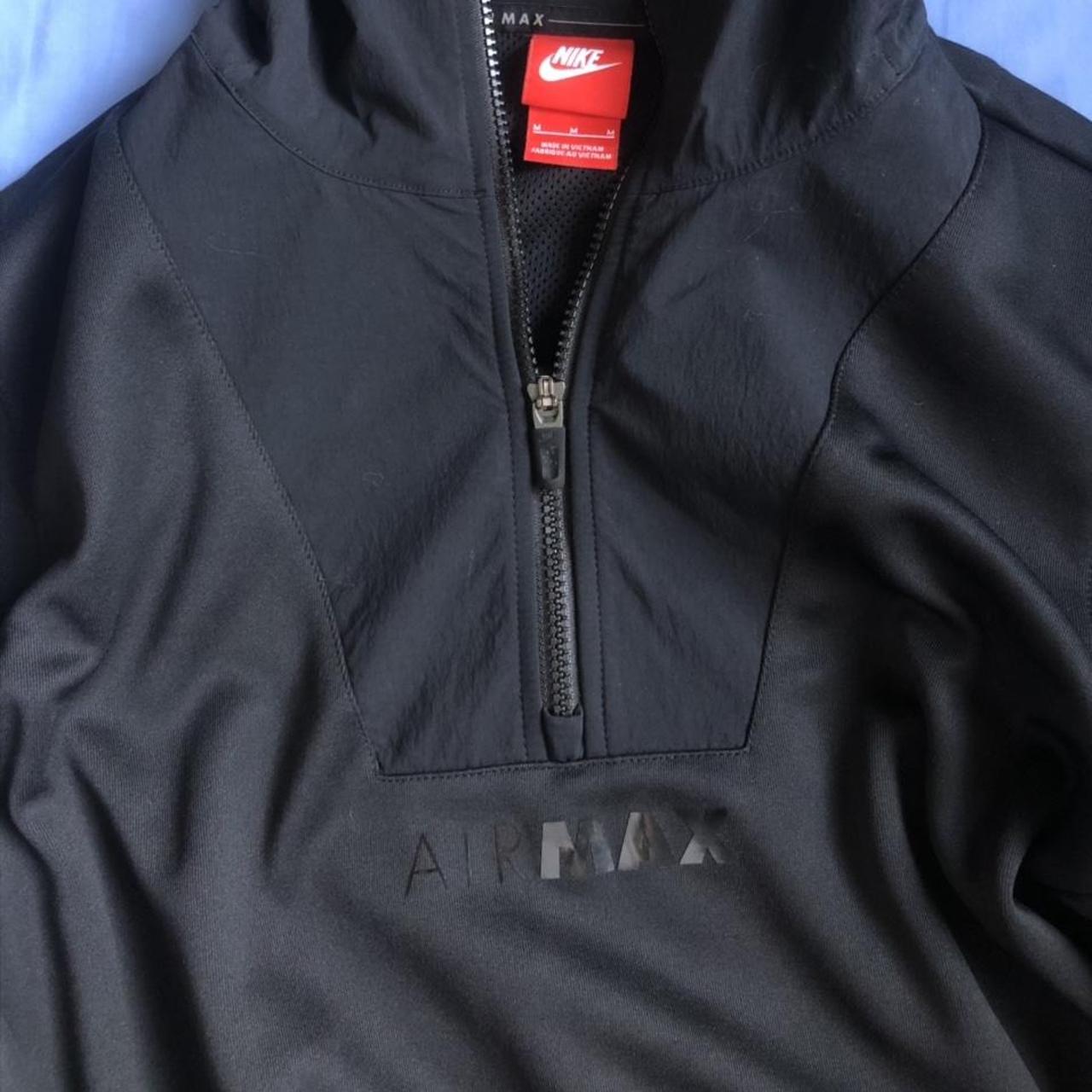 Nike black air max jacket Really comfy and fits... - Depop