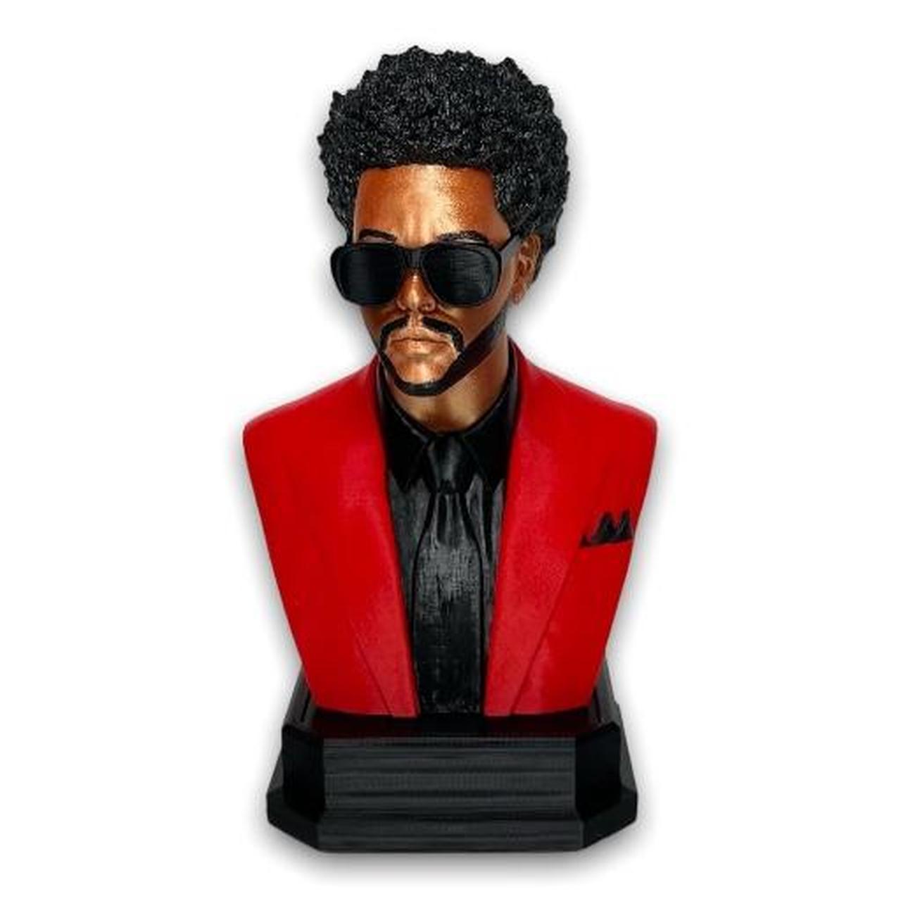 The Weeknd bust 3-D printer sculpture 10” inches - Depop
