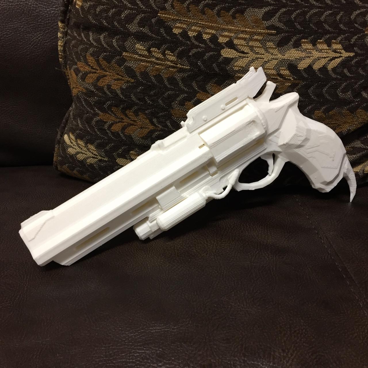3D Printed Destiny HawkMoon Gun - Depop