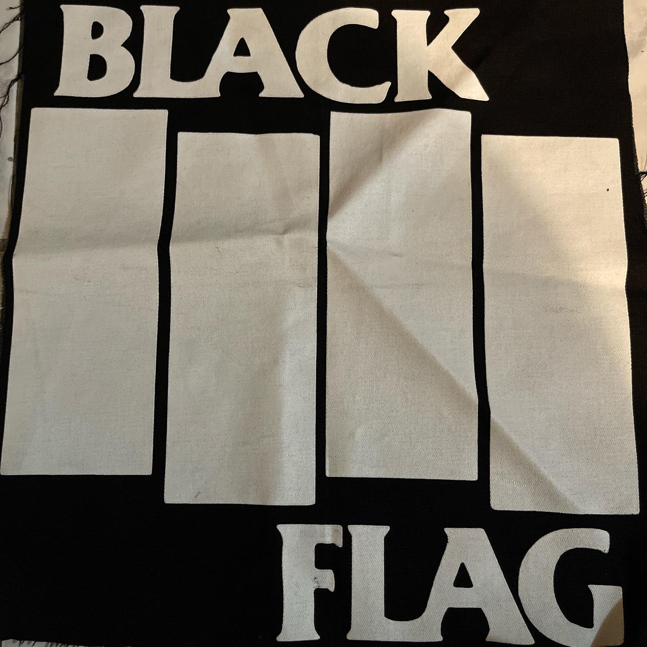 black flag patch!! #punk #blackflag #patch - Depop