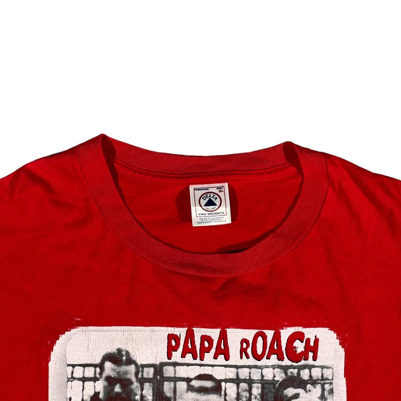 Vintage Papa Roach T shirt Infest album promo... - Depop