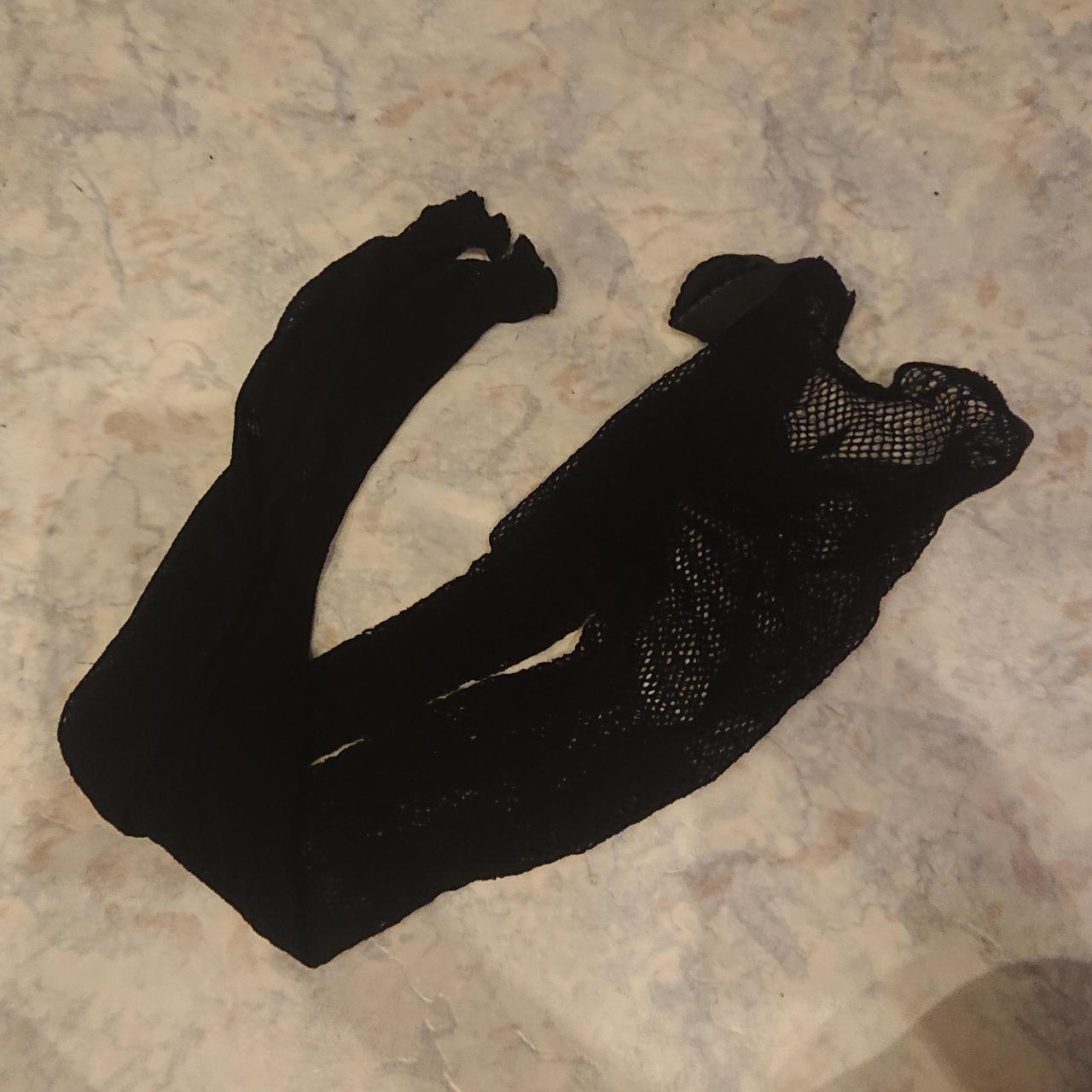 Selling this rose detailed Fishnet tights. The... - Depop
