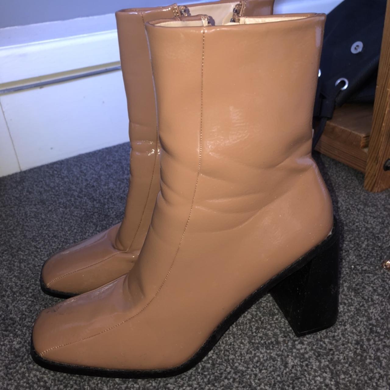 Pretty little thing boots, fantastic condition as... - Depop