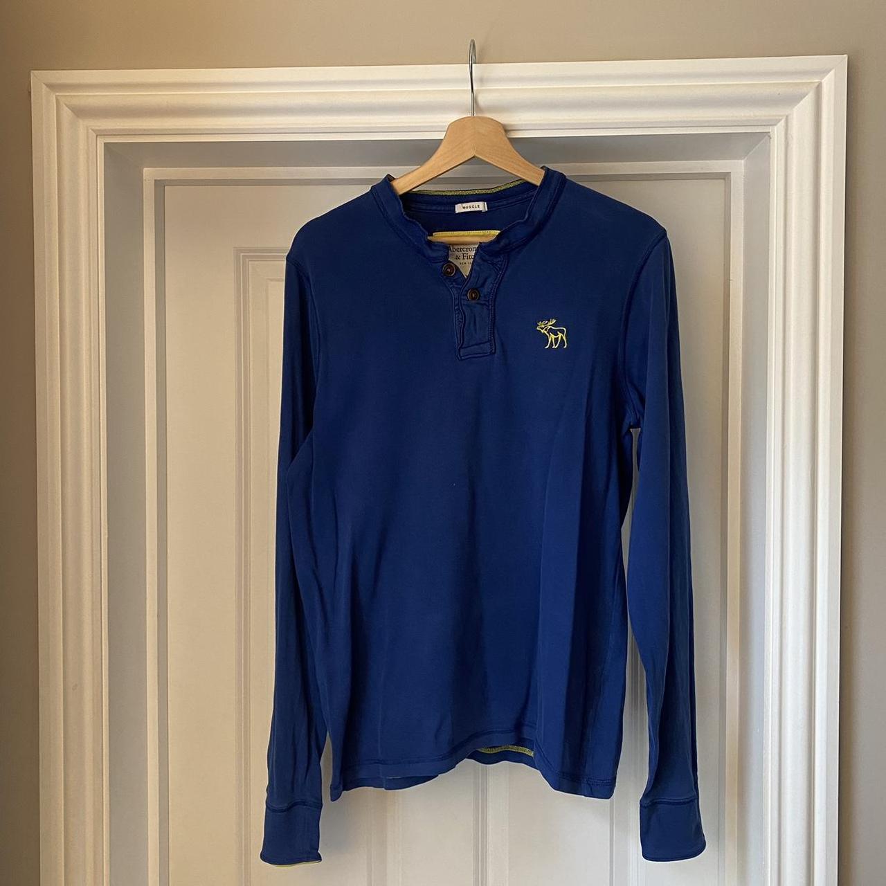 Abercrombie & Fitch Henley Shirt Good quality,... - Depop