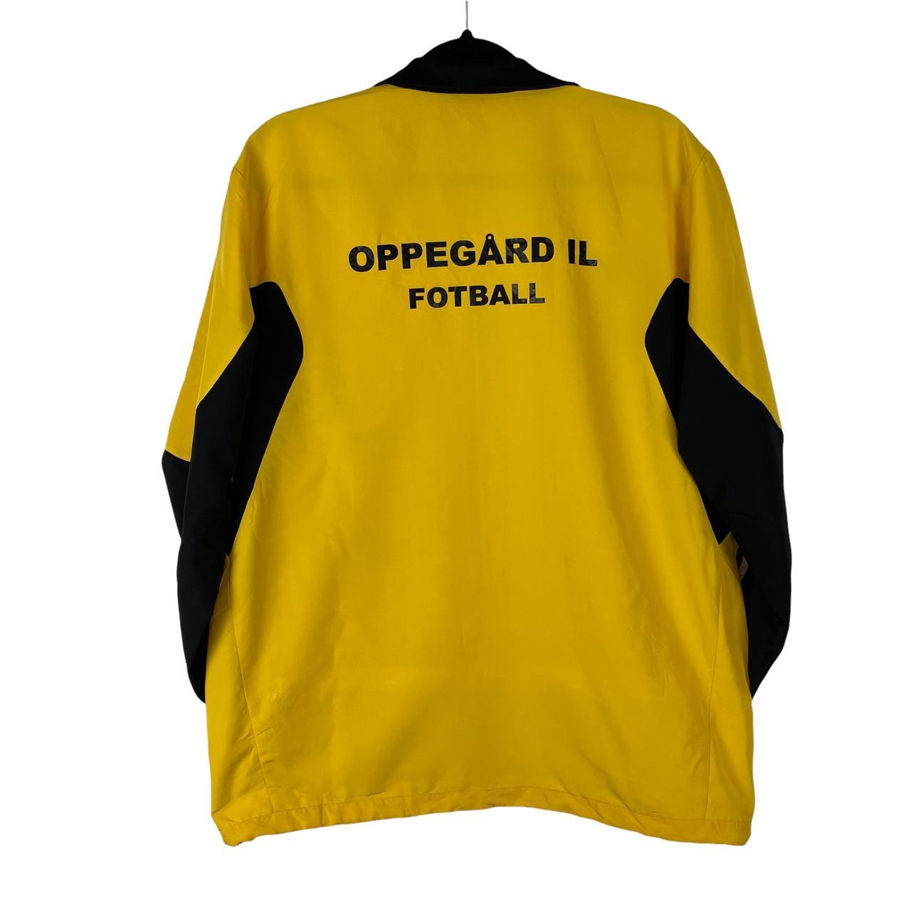 Adidas yellow and black track jacket Genuine adidas... - Depop