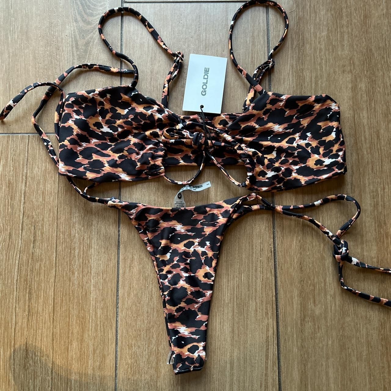 Goldie brand new with tags bikini set cheeky small - Depop