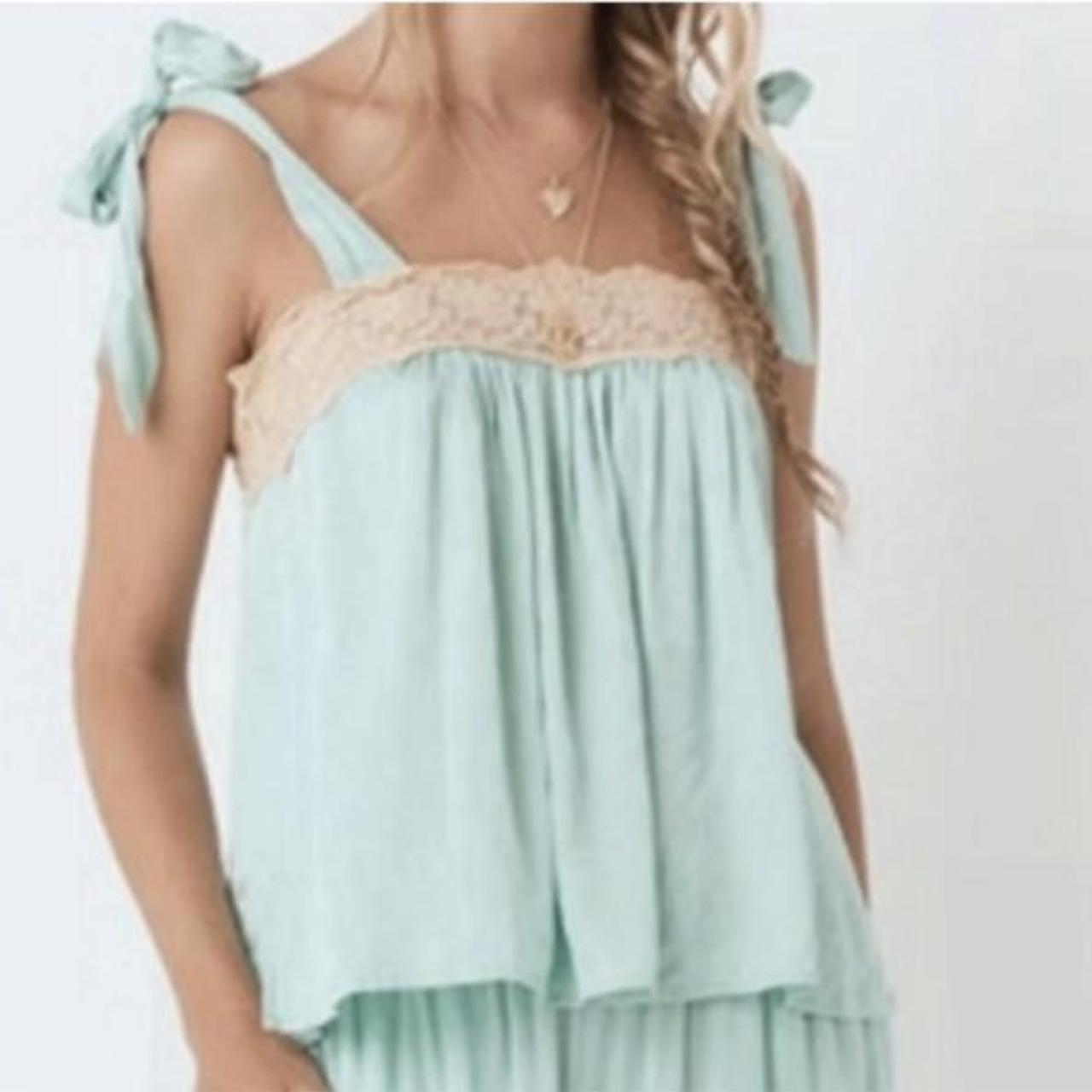 SPELL OCEAN CAMI NWT Size XS Brand new with the... - Depop