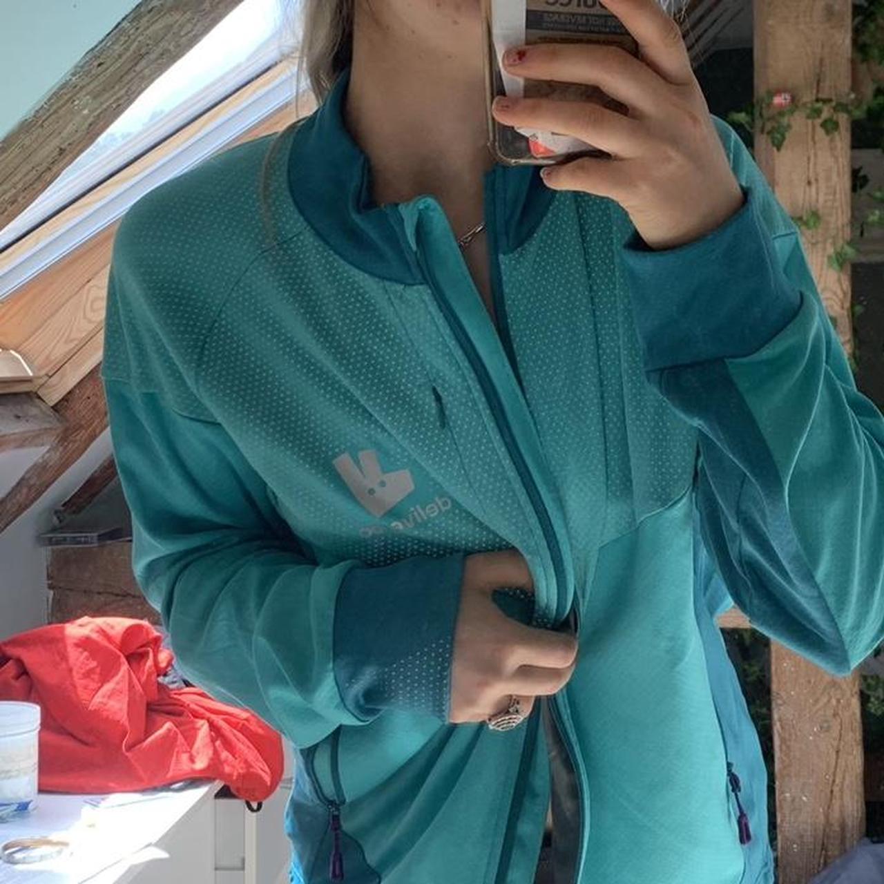 Deliveroo jacket 😁 really good quality jacket... - Depop