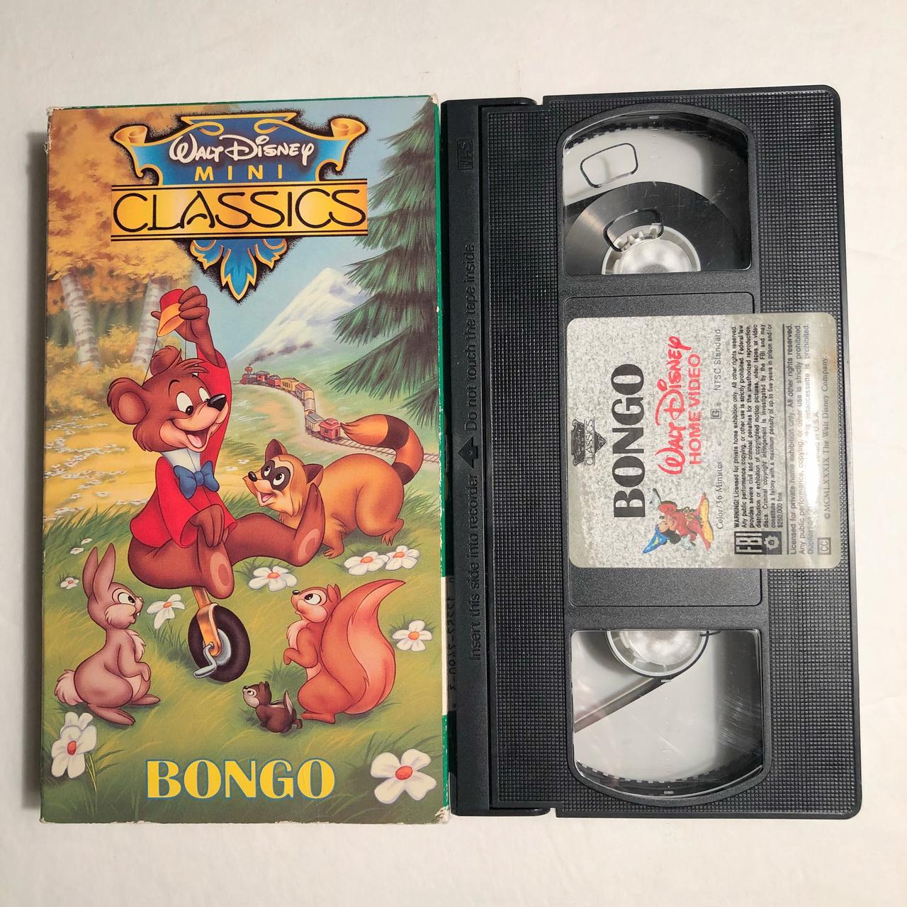 💲MAKE OFFER💲 Bongo Vhs Tape. Walt Disney Mini... - Depop
