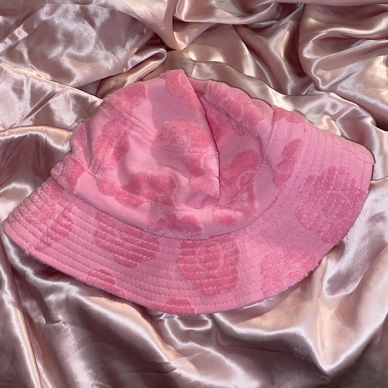 Frankies bikinis Pink terry bucket hat #frankies... - Depop