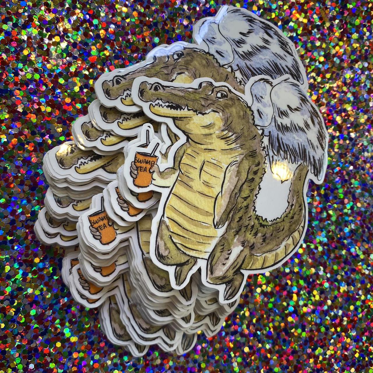 SWAMP FAMILY Gator Stickers! 2 for $5! Can be put on... - Depop