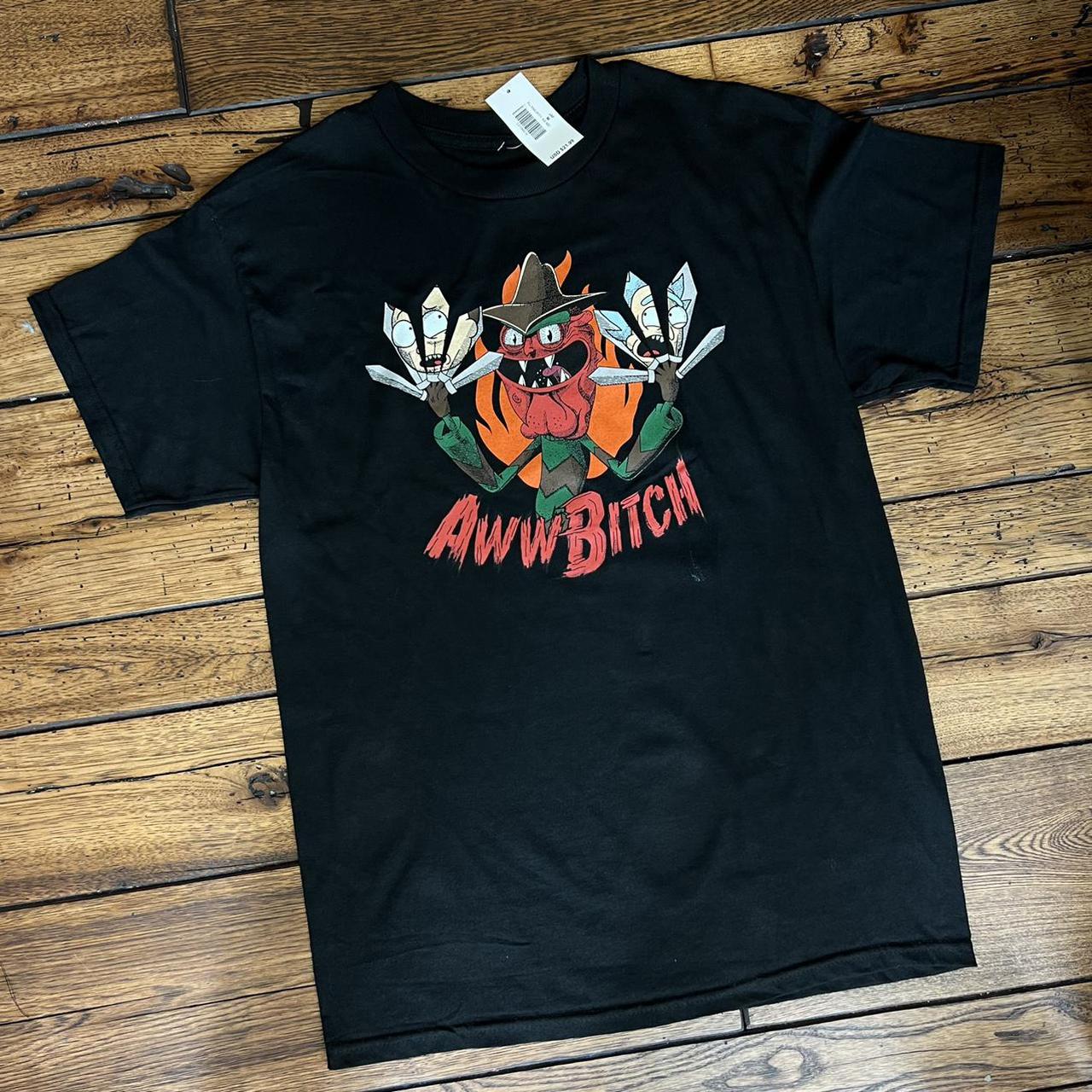 Rick & Morty Scary Terry Tee Size Medium!🐰😎 Brand... - Depop